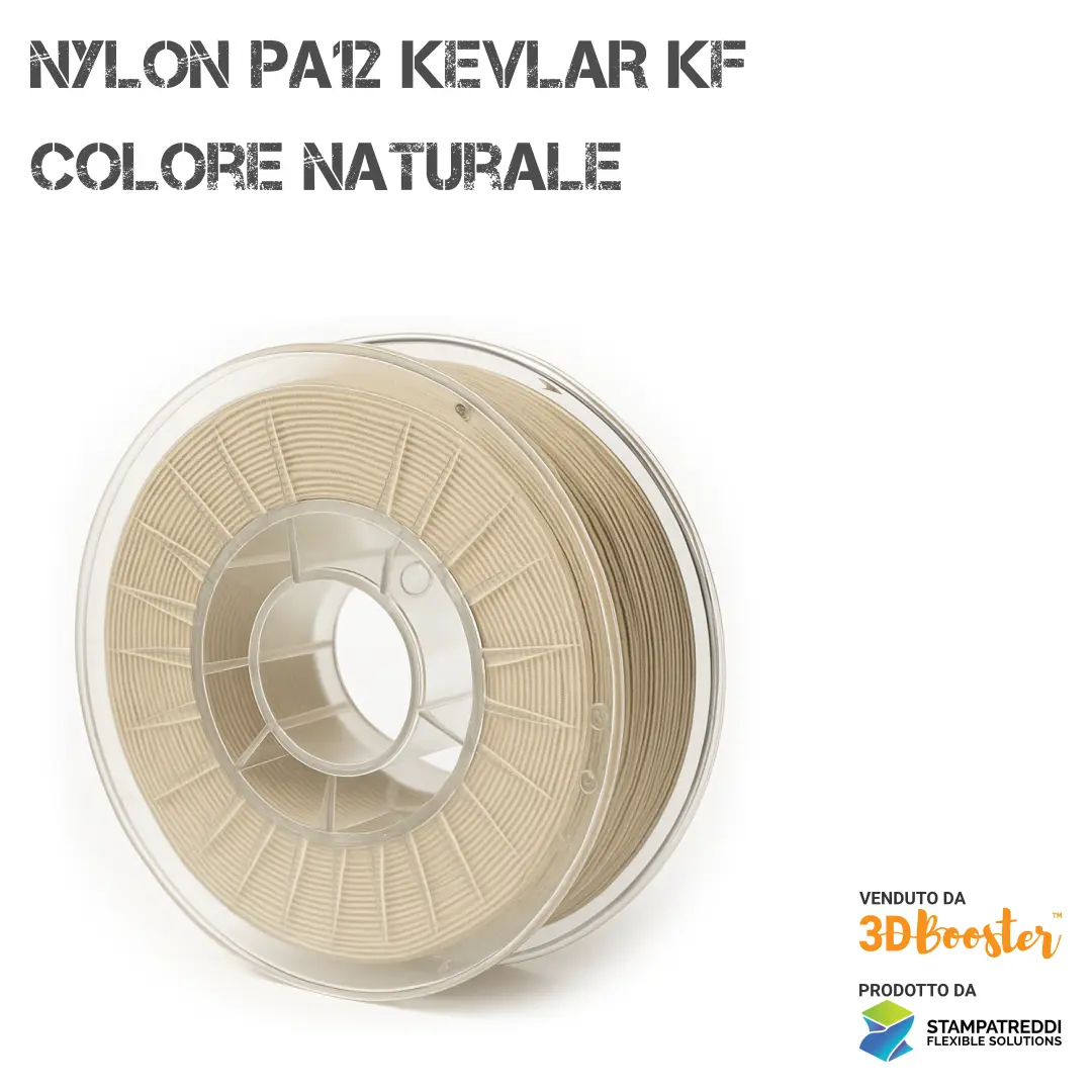 NYLON PA12 KEVLAR KF NATURAL COLOR - 3DBooster