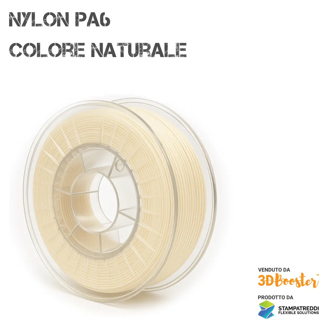NYLON PA6 COLORE NATURALE - 3DBooster
