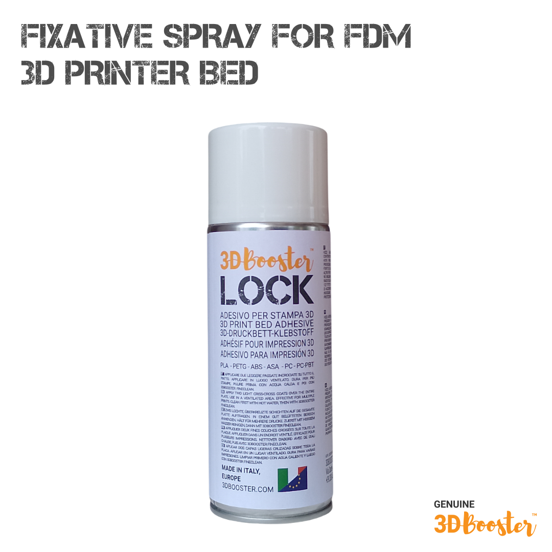 3DBOOSTER LOCK - 3D PRINT ADHESIVE GLUE/VARNISH - 3DBooster